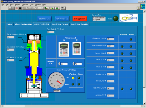 Naval Pump Simulation